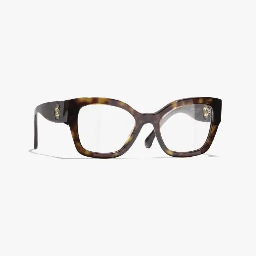 Chanel Butterfly Eyeglasses - Dark Tortoise