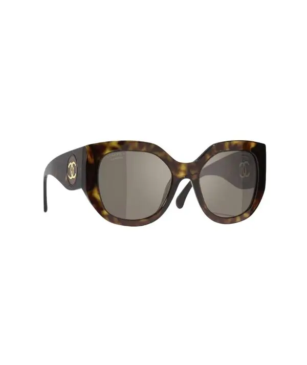 Chanel Butterfly Sunglasses - Dark Tortoise