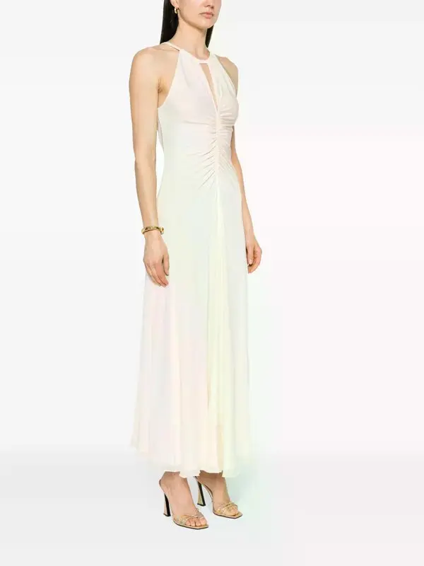 TWINSET Gathered-detail Maxi Dress