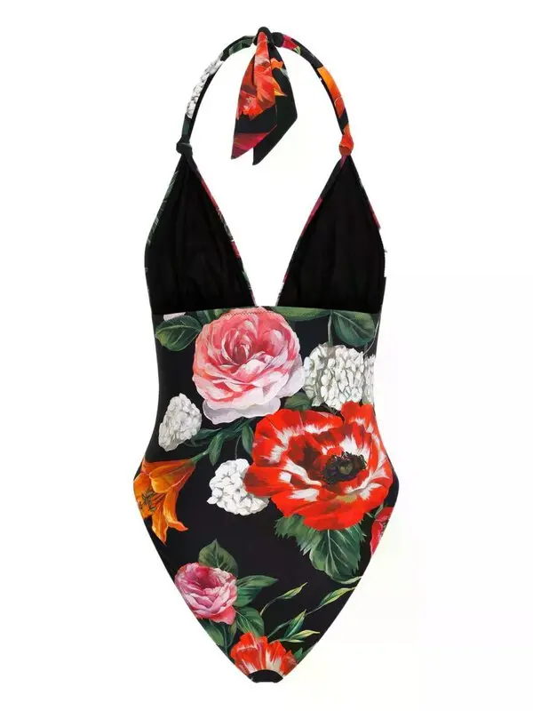 Dolce & Gabbana Floral-print Swimsuit