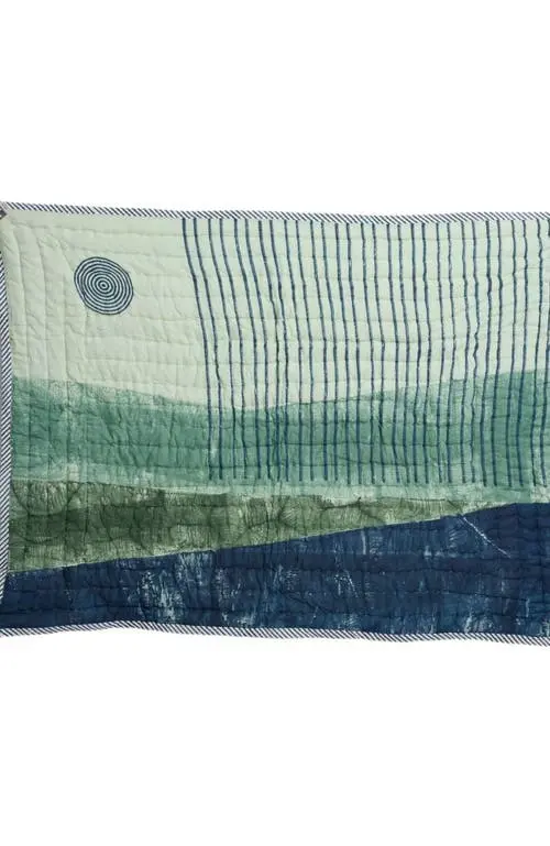 CQC LA Ojai Baby Quiltbaby - Green/ Blue
