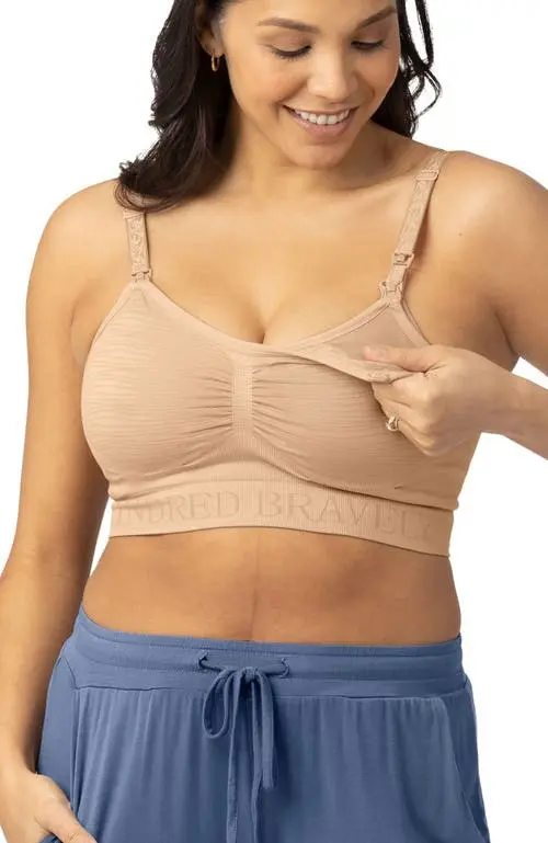 KINDRED BRAVELY Sublime Hands-free Pumping & Nursing Brafits 30b-36d - Beige