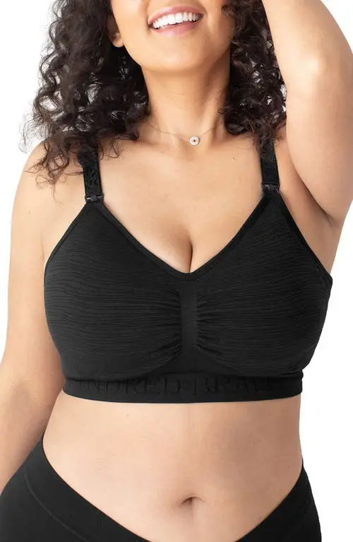 KINDRED BRAVELY Sublime Hands-free Pumping & Nursing Brafits 30b-36d - Black