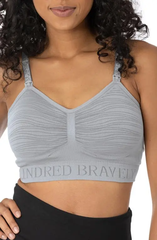 KINDRED BRAVELY Sublime Hands-free Pumping & Nursing Brafits 30b-36d - Grey