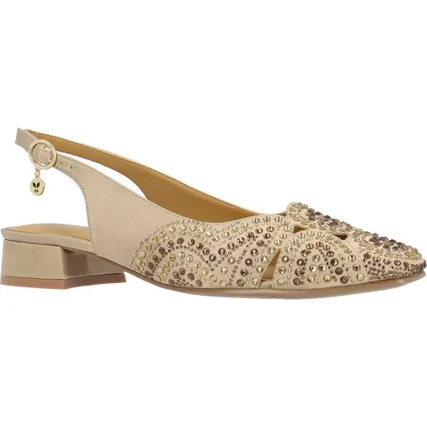 J. Reneé Nicolette Slingback Flat - Beige
