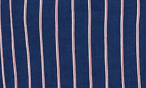 Ralph Lauren Monogram Pajamas - Dark Blue Stripe