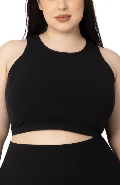 KINDRED BRAVELY Sublime Maternity & Nursing Longline Bra Top - Black