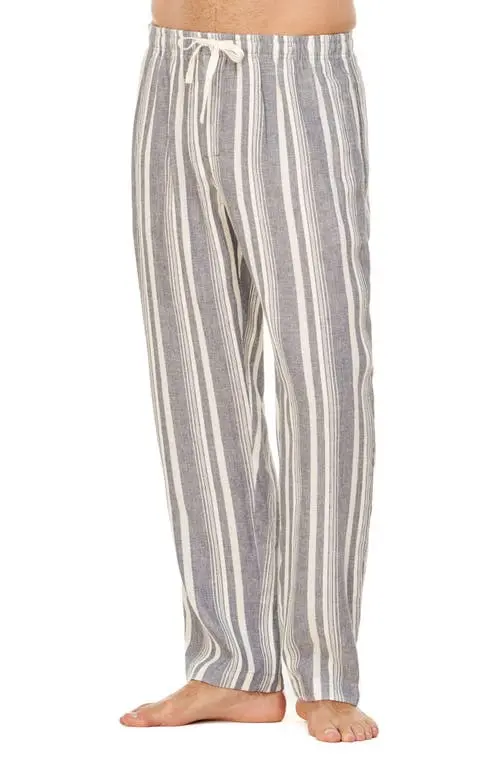 Majestic International Summer Woven Lounge Pants - Shade Stripe