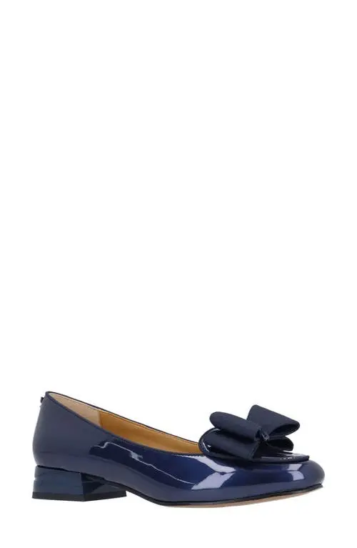 J. Reneé Kori Block Heel Pump - Navy