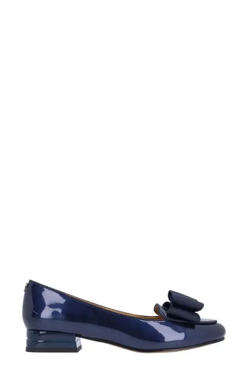 J. Reneé Kori Block Heel Pump - Navy