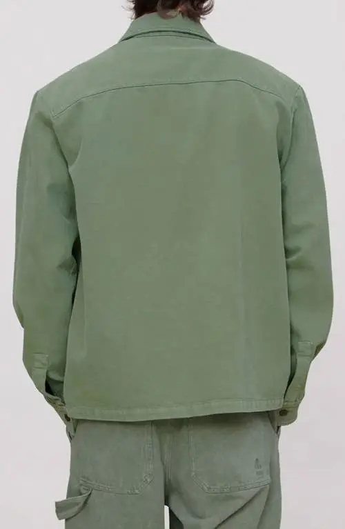 A.p.c. Leon Organic Cotton Jacket - Green