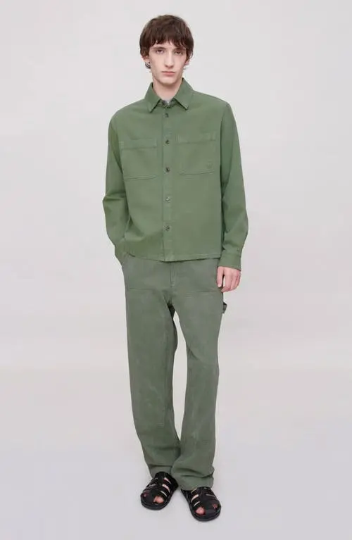 A.p.c. Leon Organic Cotton Jacket - Green