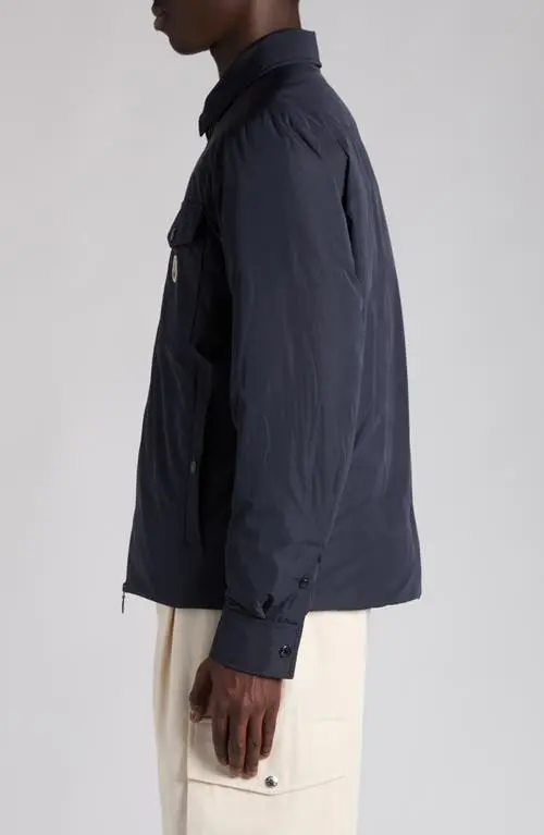 Moncler Vigeon Padded Down Shirt Jacket
