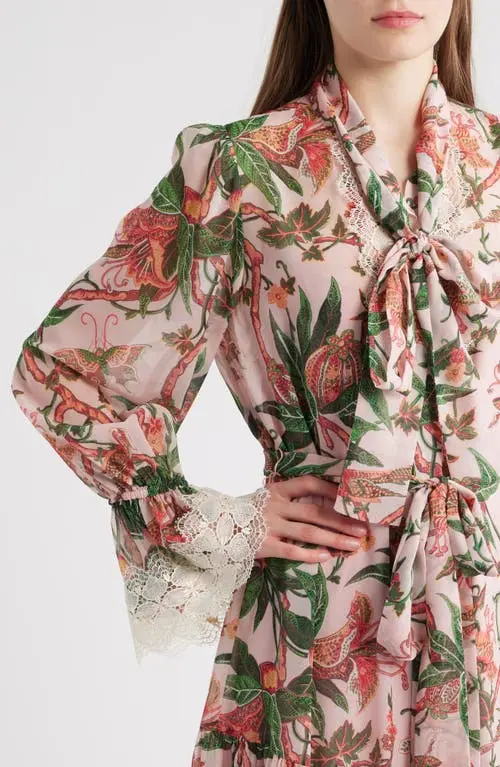 Kobi Halperin Payne Long Sleeve Maxi Dress