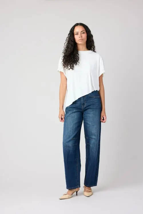 TT STUDIOS Chloe Short Sleeve T-shirt - Cream