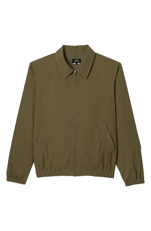 A.p.c. Gilbert Organic Cotton Jacket - Military Khaki