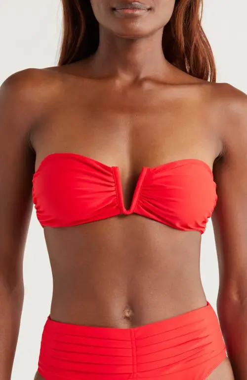 Ramy Brook Jaedyn Bikini Top - Flame