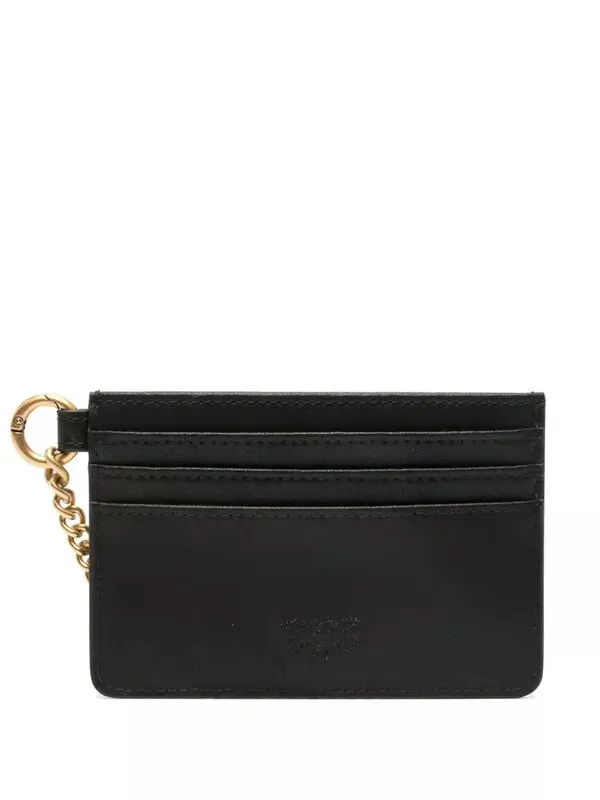 Pinko Logo-plaque Leather Wallet