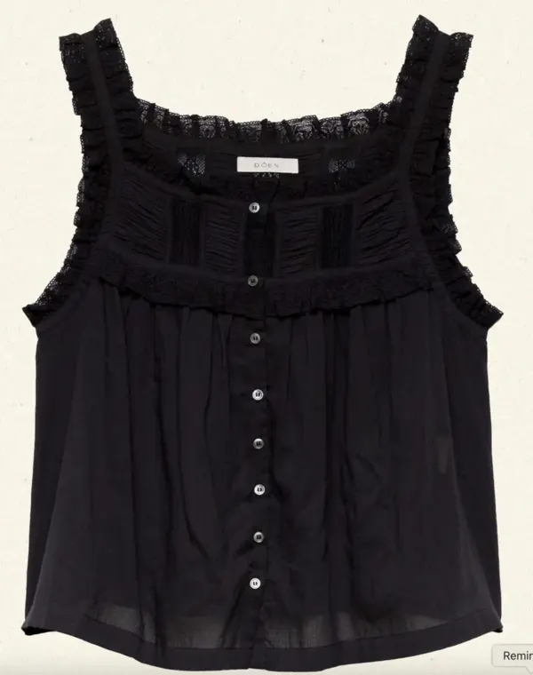 DÔEN Fidella Top - Black