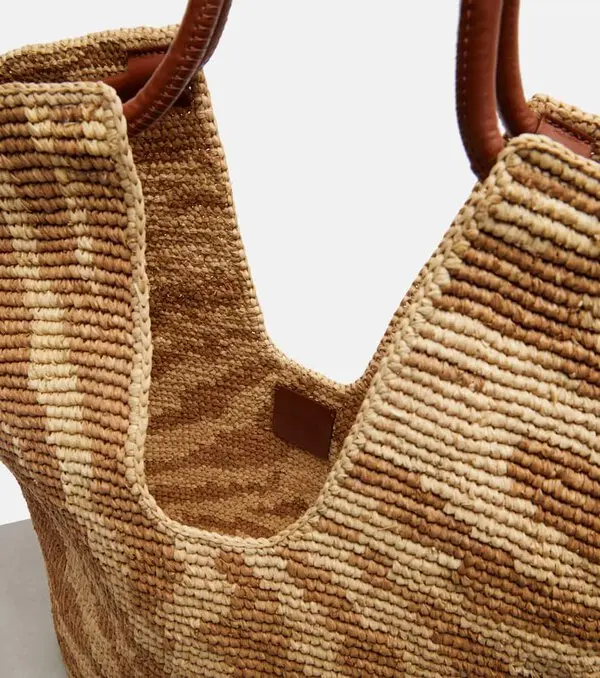 Zimmermann - Golden Time Large Raffia Tote Bag