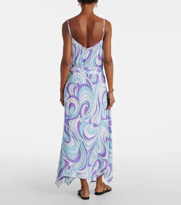Melissa Odabash Adelyn Printed Maxi Dress