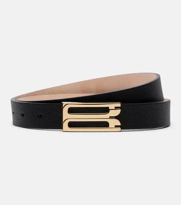 Victoria Beckham Leather Belt - Black