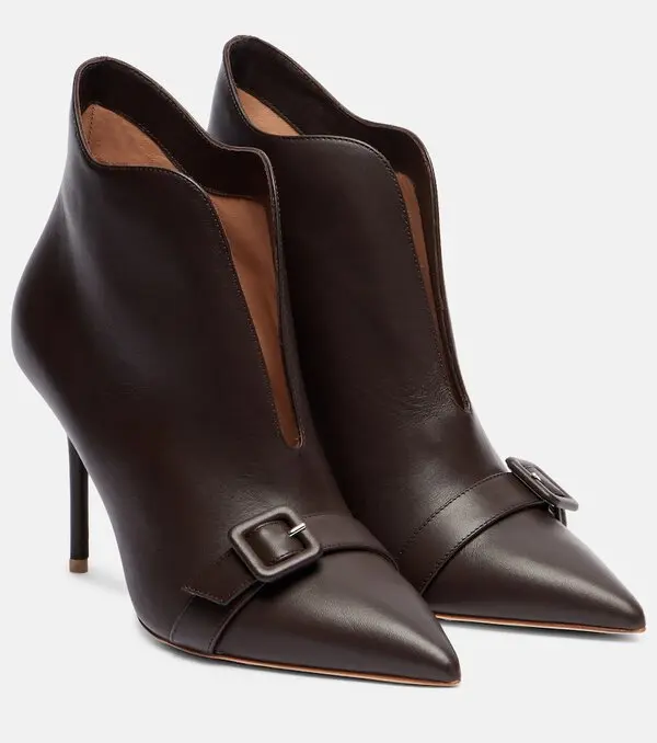 MALONE SOULIERS Esther 85 Leather Ankle Boots