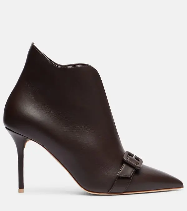 MALONE SOULIERS Esther 85 Leather Ankle Boots