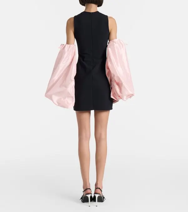 Coperni Floral-appliqué Minidress