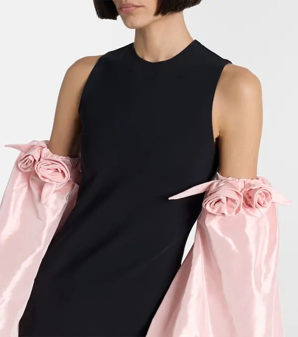 Coperni Floral-appliqué Minidress
