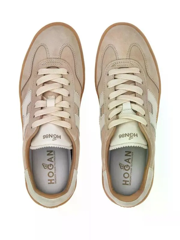 Hogan Cool Suede Low-top Sneakers - Neutrals