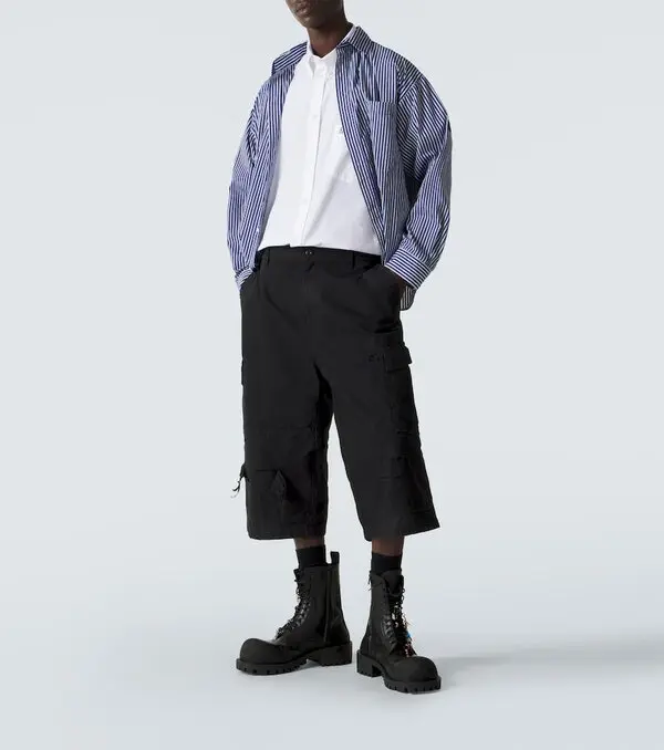 Balenciaga Cotton Cargo Shorts