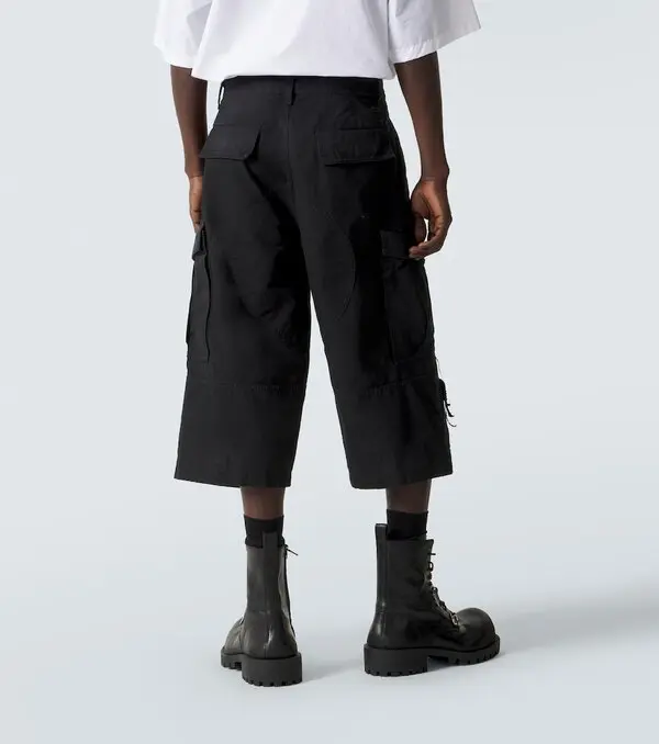 Balenciaga Cotton Cargo Shorts