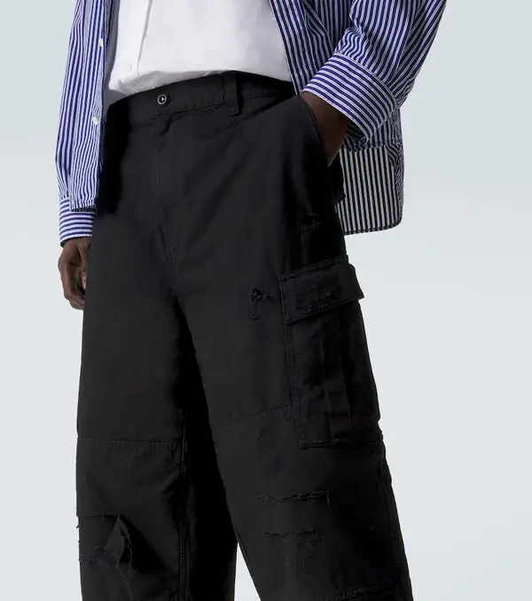 Balenciaga Cotton Cargo Shorts