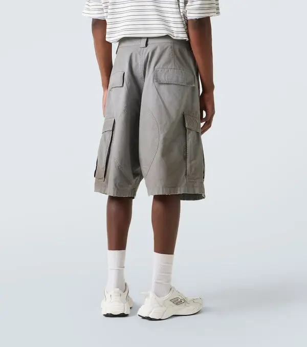 Balenciaga Cotton Cargo Shorts