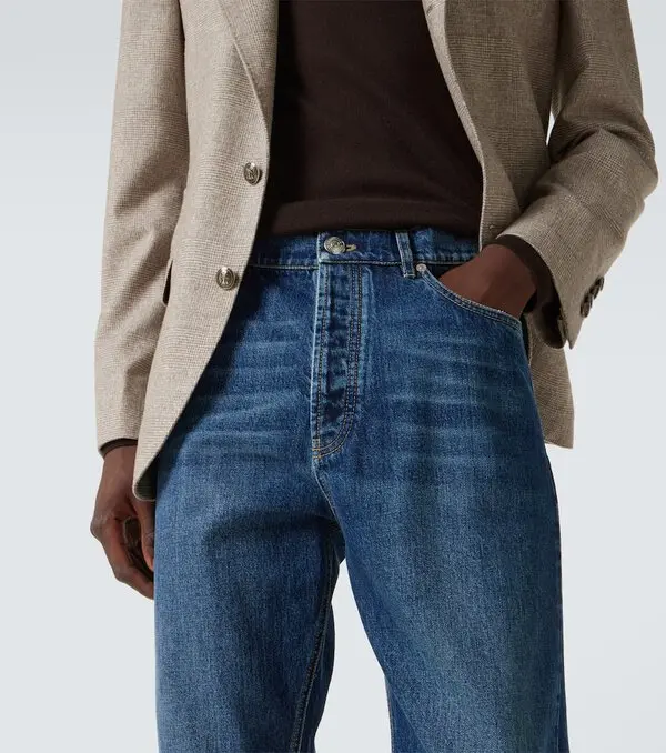 Brunello Cucinelli Mid-rise Slim Jeans