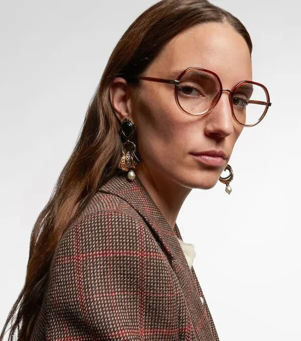Chloé Round Frame Glasses