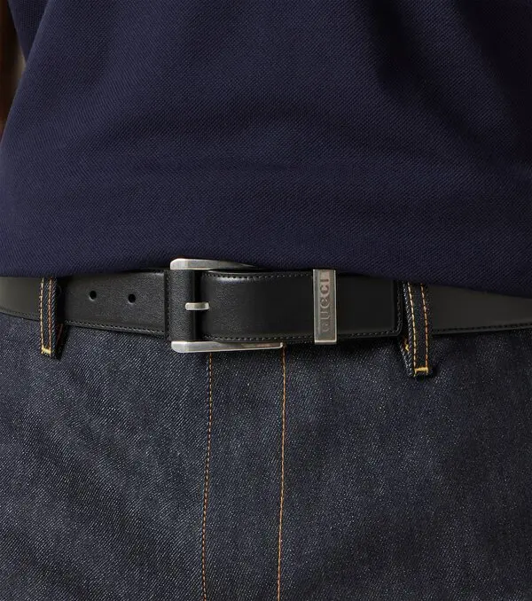 Gucci Leather Belt - Black