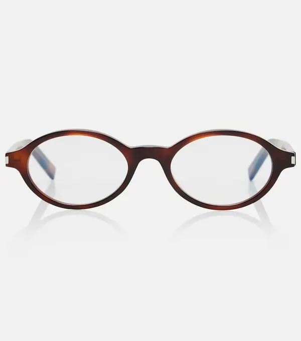 Saint Laurent Sl 751 Jeanne Oval Eyeglasses - Brown