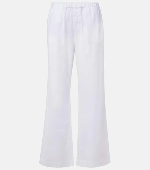 Asceno Rosa Cotton Straight Pants