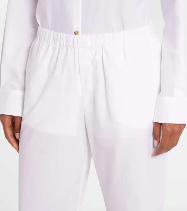 Asceno Rosa Cotton Straight Pants