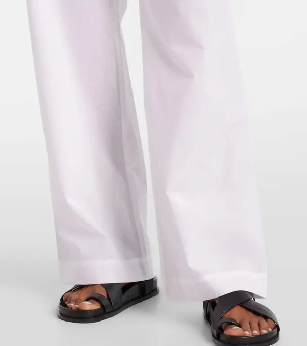 Asceno Rosa Cotton Straight Pants