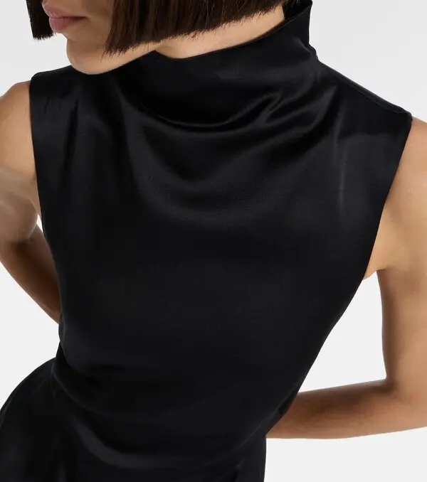 Stella McCartney Draped Satin Gown