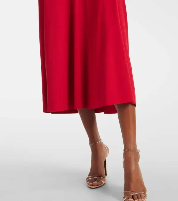 Victoria Beckham Gathe Midi Dress