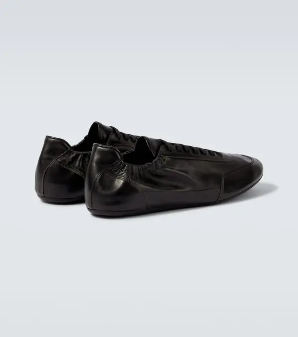 Prada Collapse Leather Sneakers