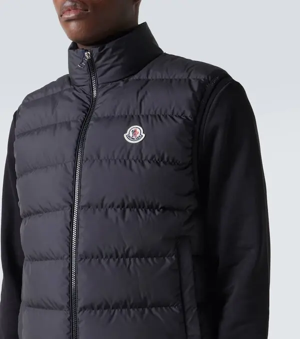 Moncler Contrin Quilted Down Vest