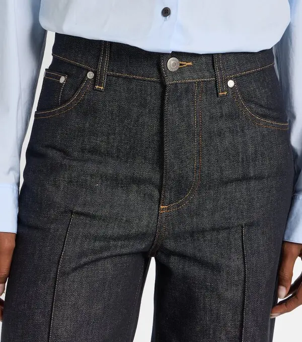 Stella McCartney Mid-rise Wide-leg Jeans