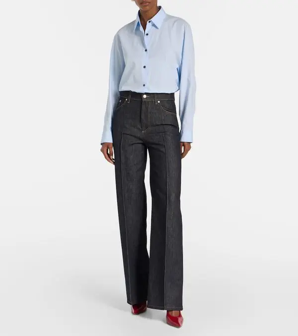 Stella McCartney Mid-rise Wide-leg Jeans