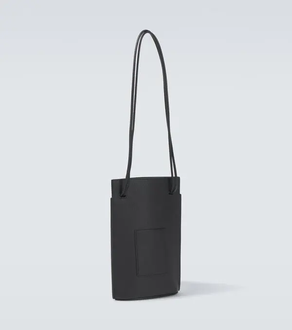 Loewe Pebble Dice Pocket Leather Shoulder Bag