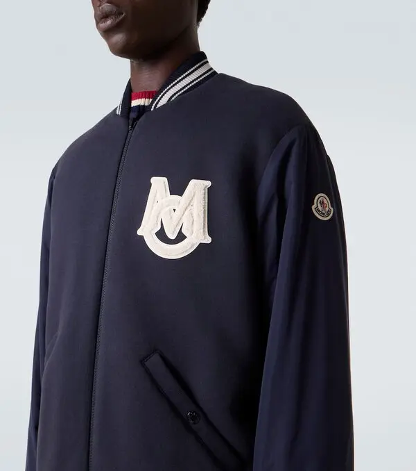 Moncler Vennes Cotton Varsity Jacket